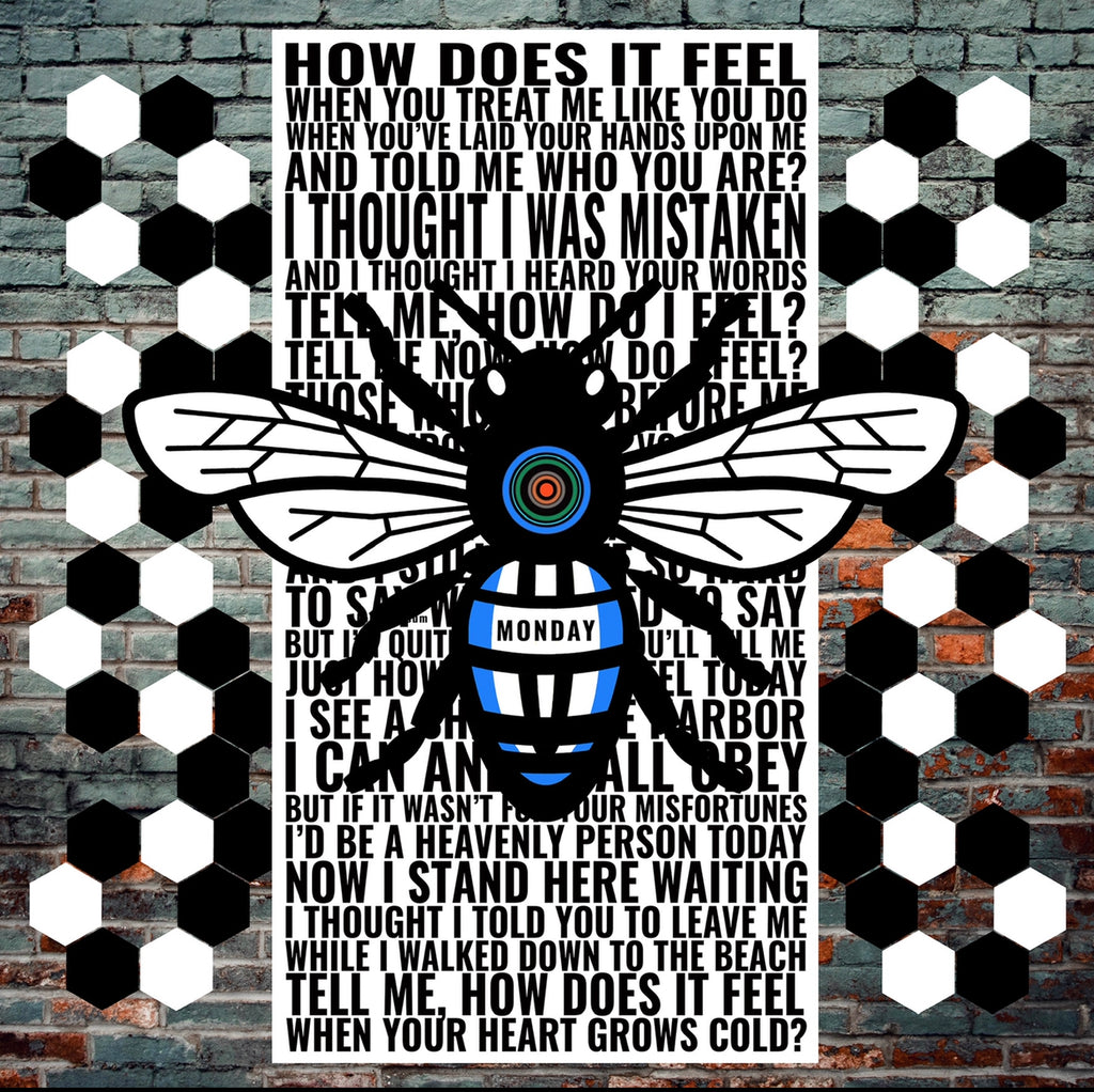 New Order Blue Monday Print – Sasha Ray Art